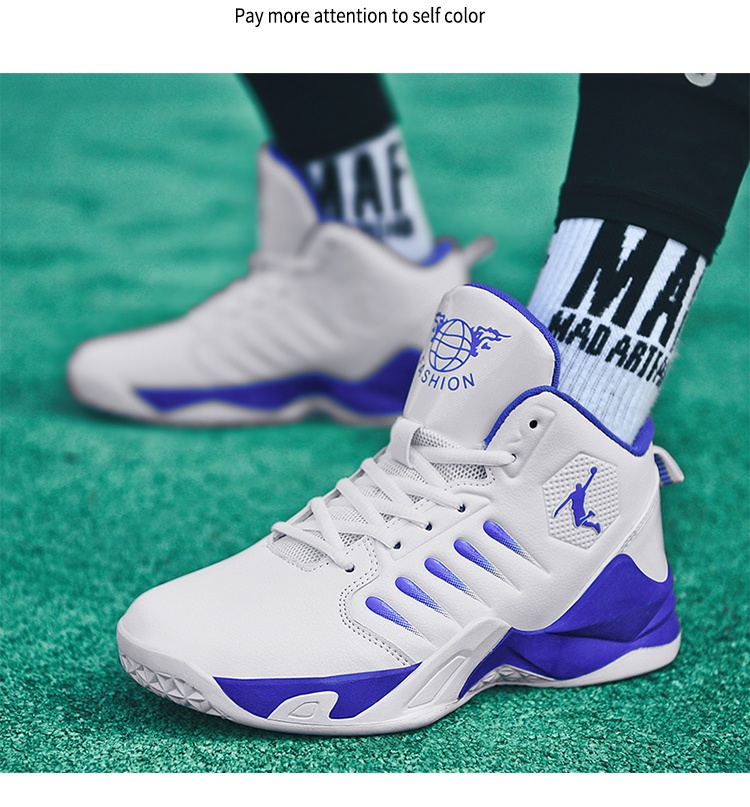 【JINTOHO】Men's Basketball Shoes Breathable Cushioning Non-Slip Wearable ...