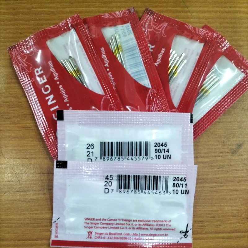 Original Singer Needle 2045 Jarum Singer 10pcs/pkt | Shopee Malaysia