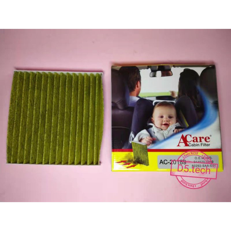 PERODUA ALZA, MYVI LAGI BEST, AXIA, BEZZA CARBON CABIN FILTER / AIR ...