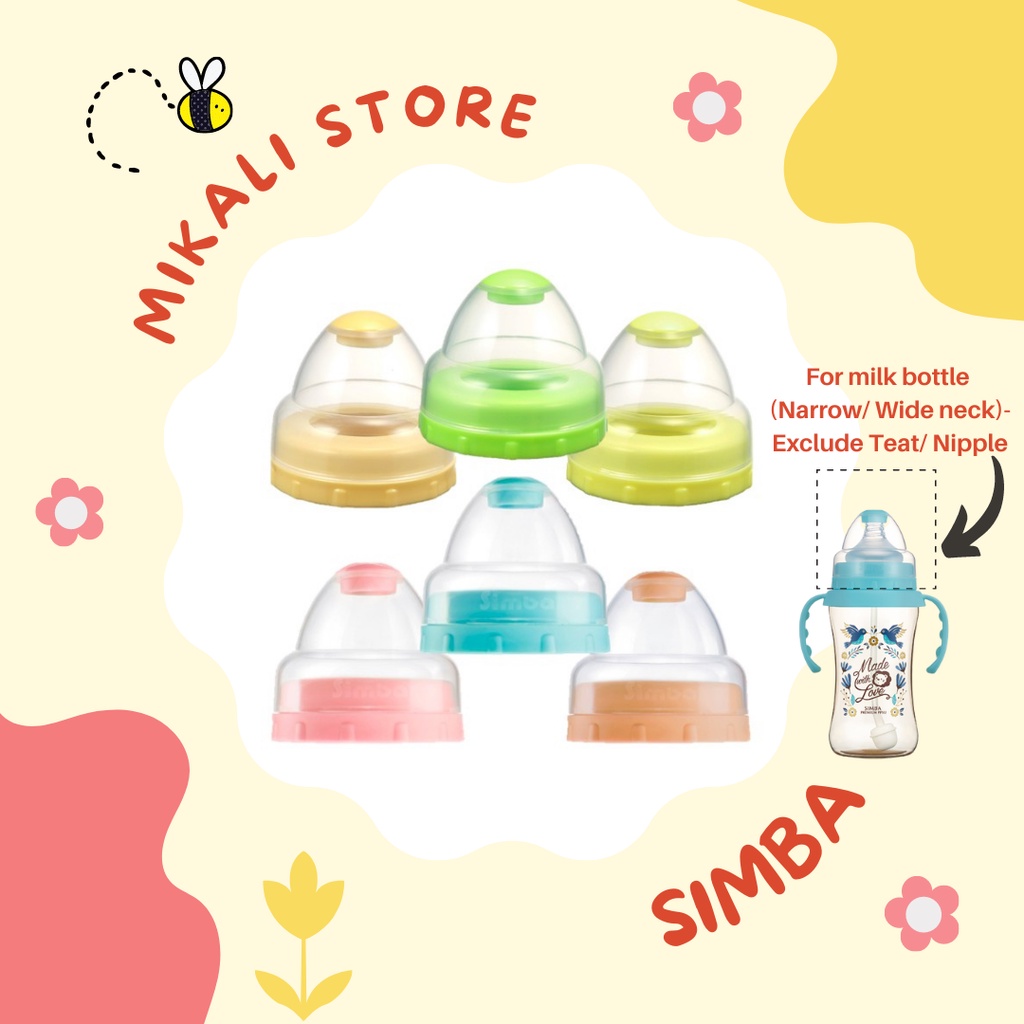 Simba Leak-proof Wide / Standard Neck Cap Set - Ready Stock | Shopee ...