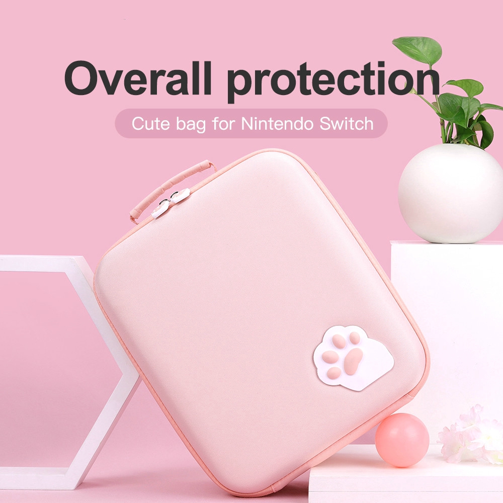 Nintendo Switch Bag Case Cat Claw Storage Bag NS NX Shell Cover Box ...