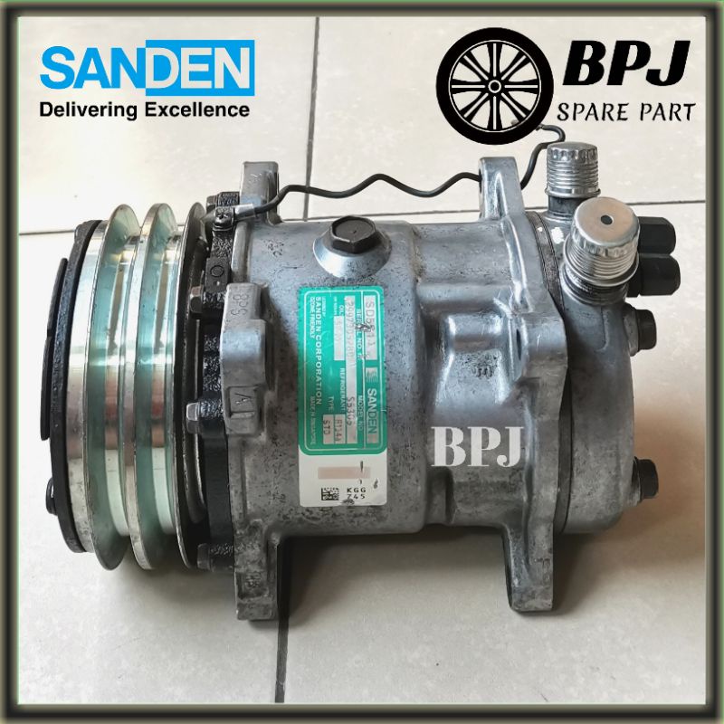 SANDEN 508 Isuzu Elf L300 Minibus Bus R134 12V AC Compressor | Shopee Malaysia