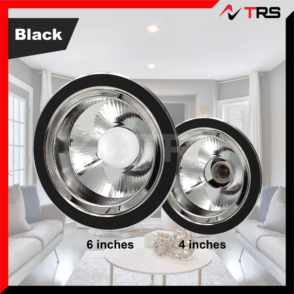 Down Light 6 Inch OR 4 Inch Aluminum Non-Rust Bracket with Reflector ...