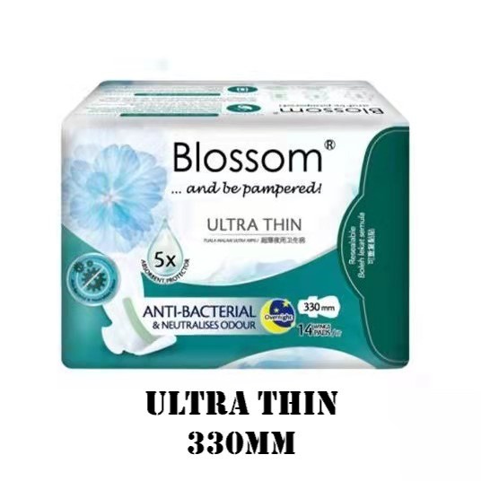Blossom Pad/Sanitary Pad🔥Ready Stock🔥Day Use Ultra Thin/Pantyliner Ultra Thin Cottony Surface ...