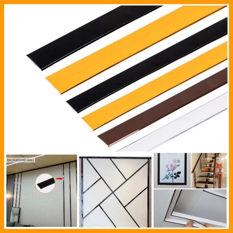 3 Meter Decorative Strip Tape for Wall, Frame, and Furniture Design ...