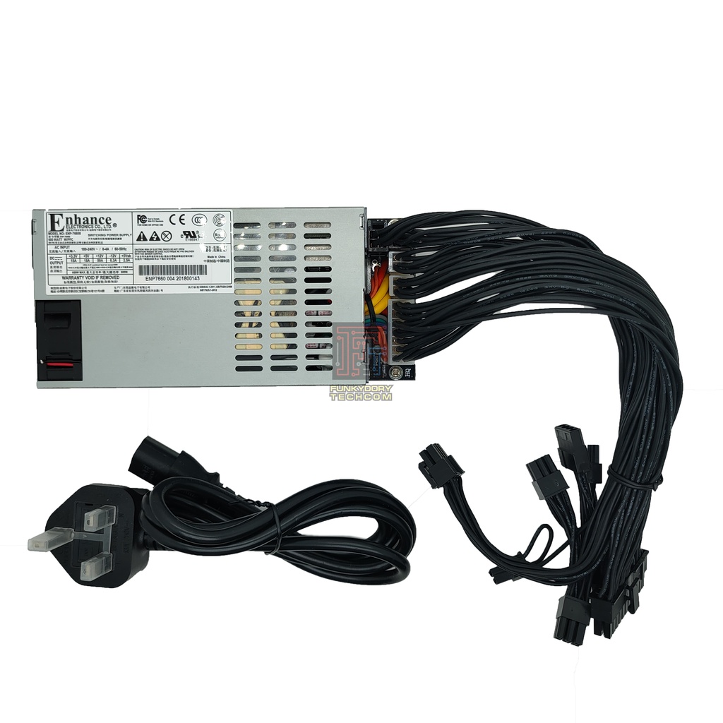 Enhance 600W 80+ Platinum Certified 1U Flex ATX Power Supply | Shopee ...