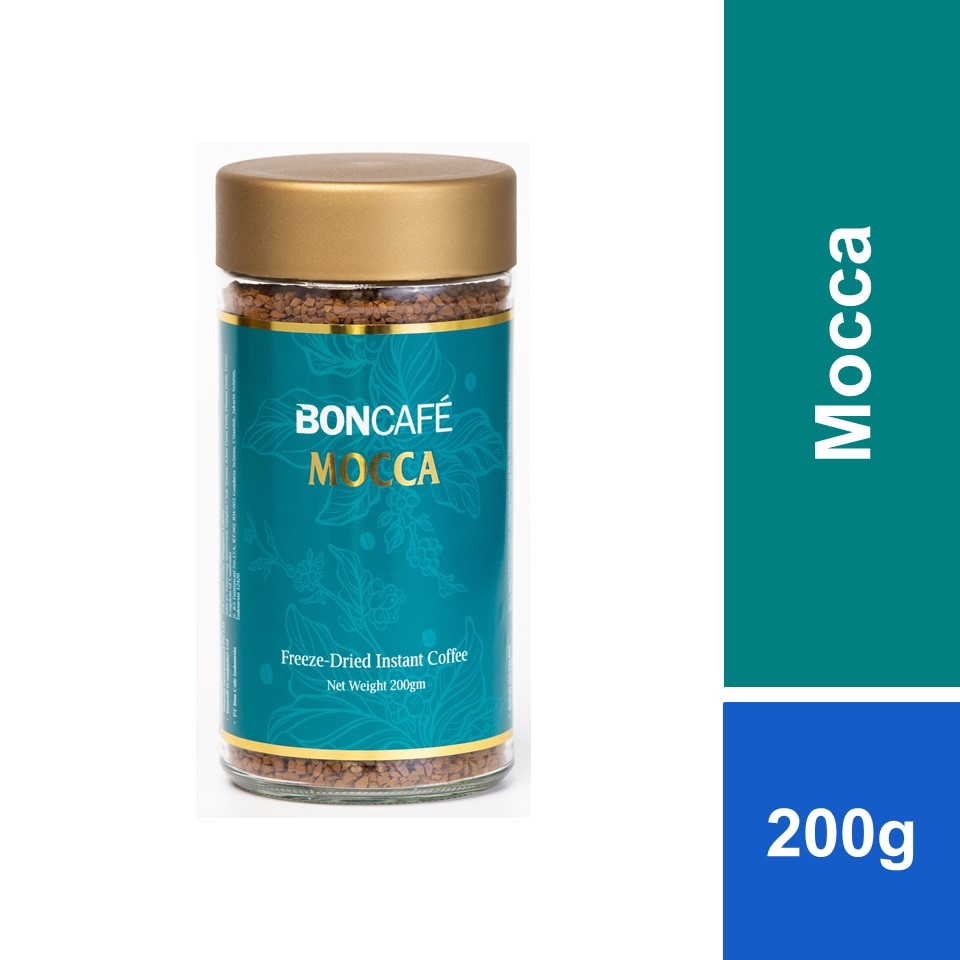 Boncafe Mocca Freeze Dried Instant Coffee 200g | Shopee Malaysia