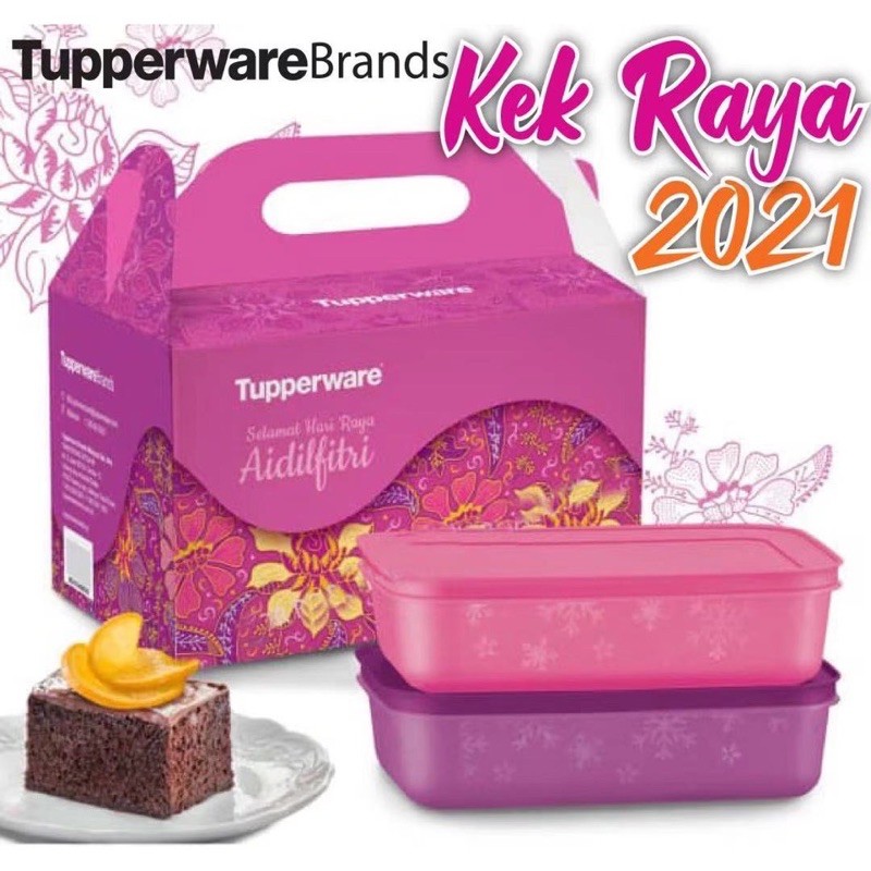 (READY STOCK!!!) Tupperware Raya Cake Gift Set 2021 | Shopee Malaysia