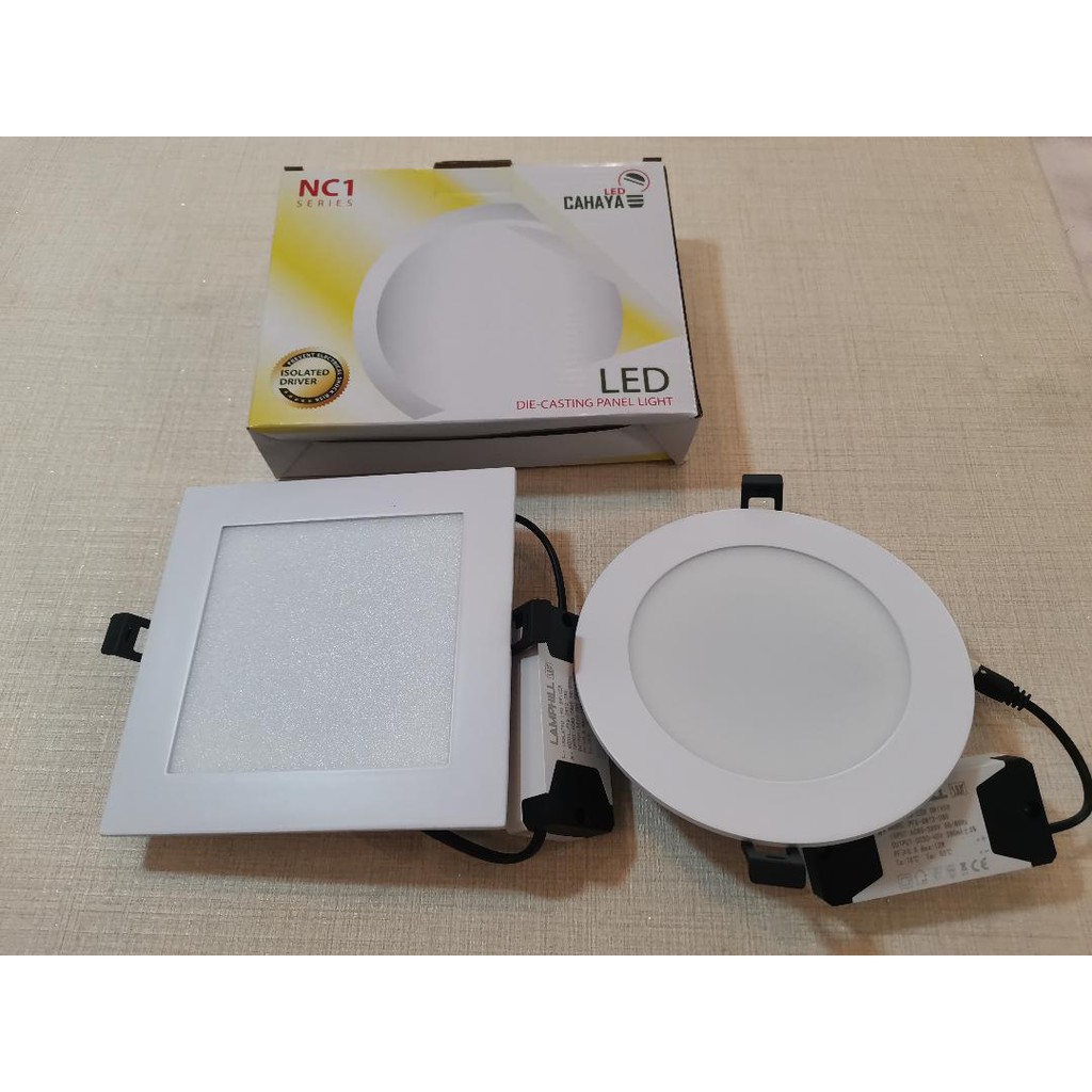 LED Downlight Cahaya NC1 12W 18W Square / Round Recessed Down Light ...
