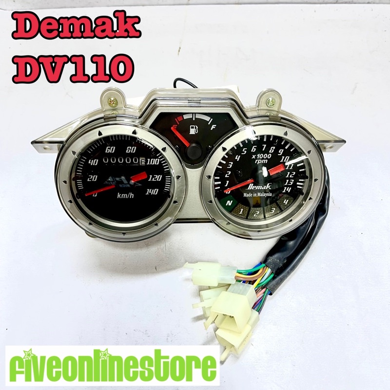 Demak DV110 Original Meter DV 110 Speedometer Speedo Meter | Shopee Malaysia