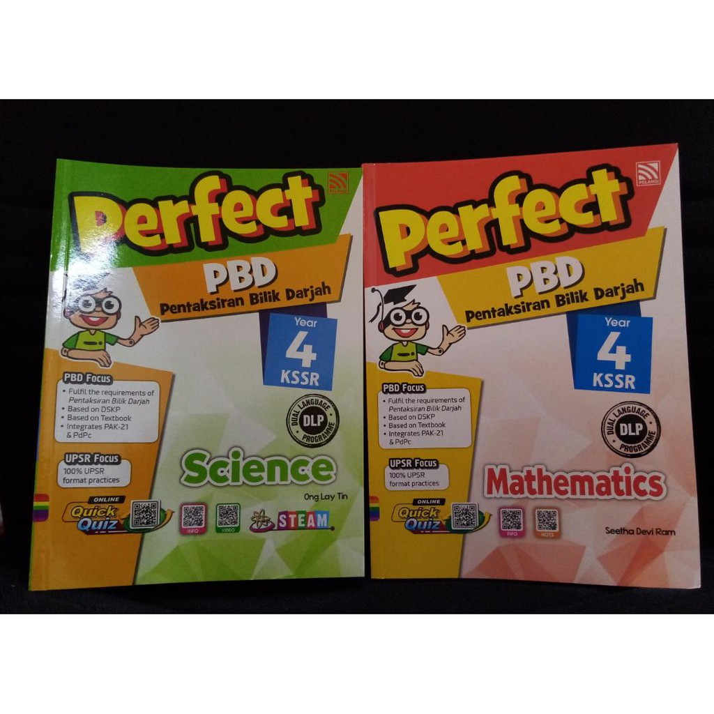 BUKU LATIHAN PERFECT PBD SCIENCE & MATHEMATICS YEAR 4 | Shopee Malaysia