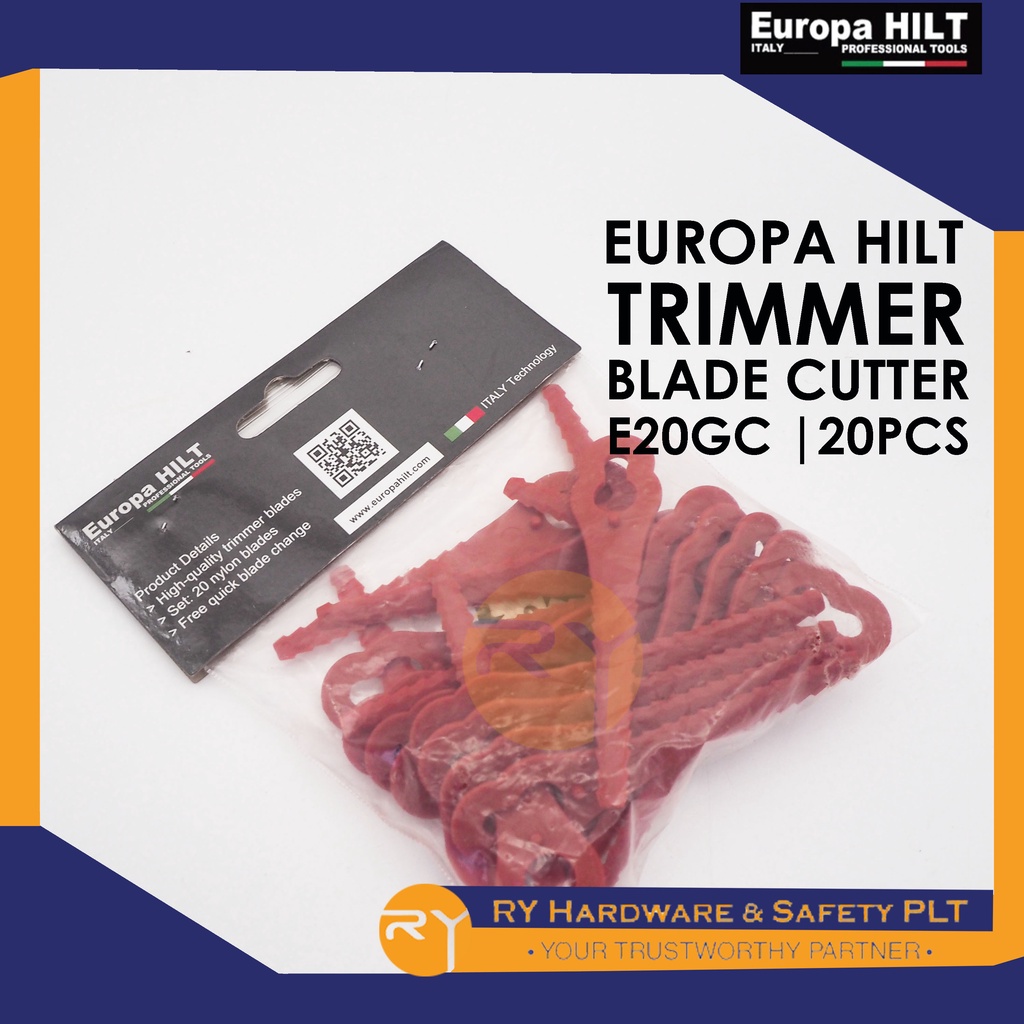 EUROPA HILT | E20GC | TRIMMER BLADE GRASS CUTTER | PENCANTAS RUMPUT ...