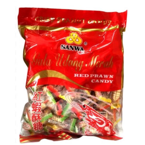 Sanwa Red Prawn Candy Crisp Peanut Candy / Gula Udang Merah 紅蝦酥糖 700g ...