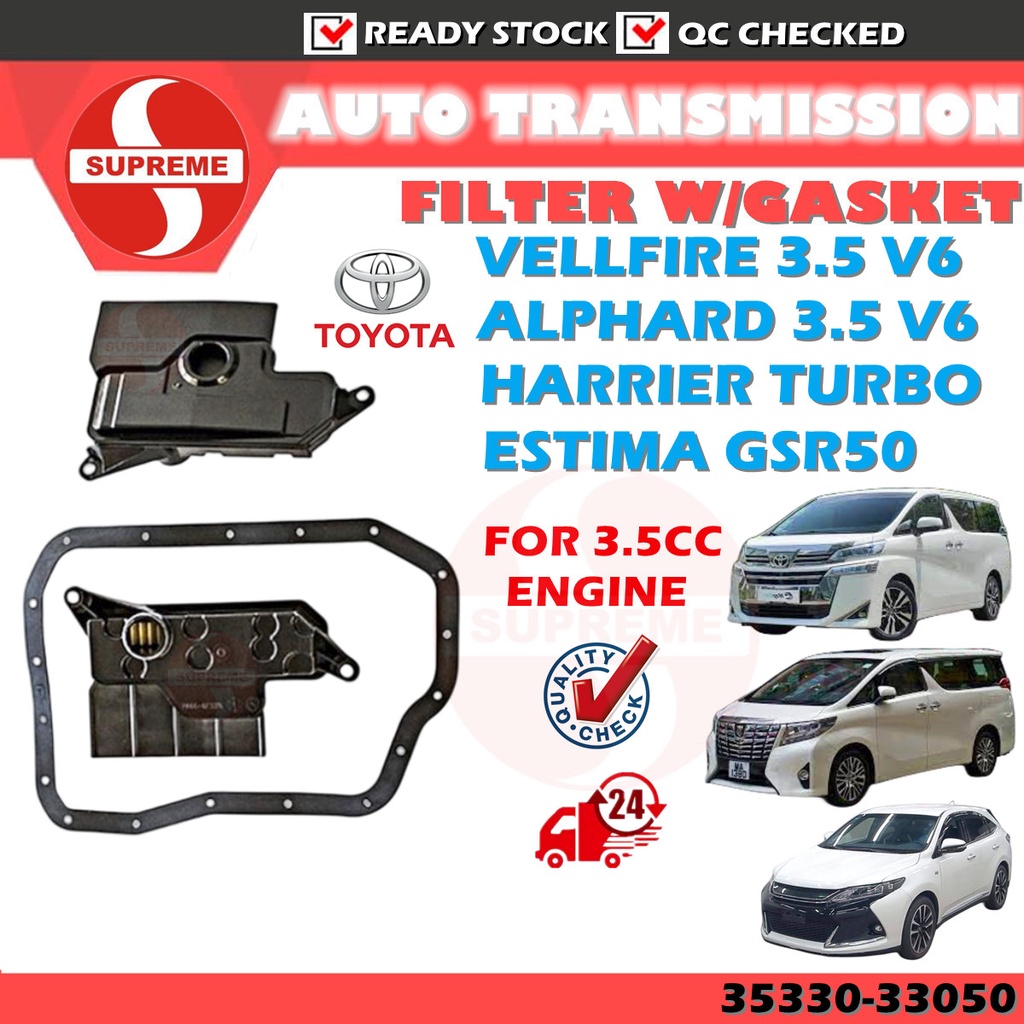 S2U Auto Transmission Filter ATF Toyota Vellfire Alphard V6 Estima ...