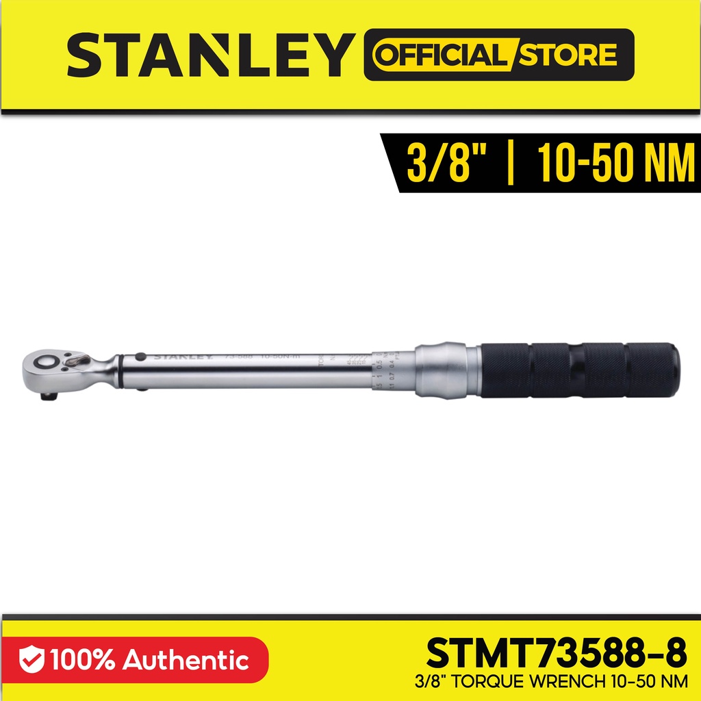 Stanley Torque Wrench (3/8") 10-50NM STMT73588-8 | Shopee Malaysia