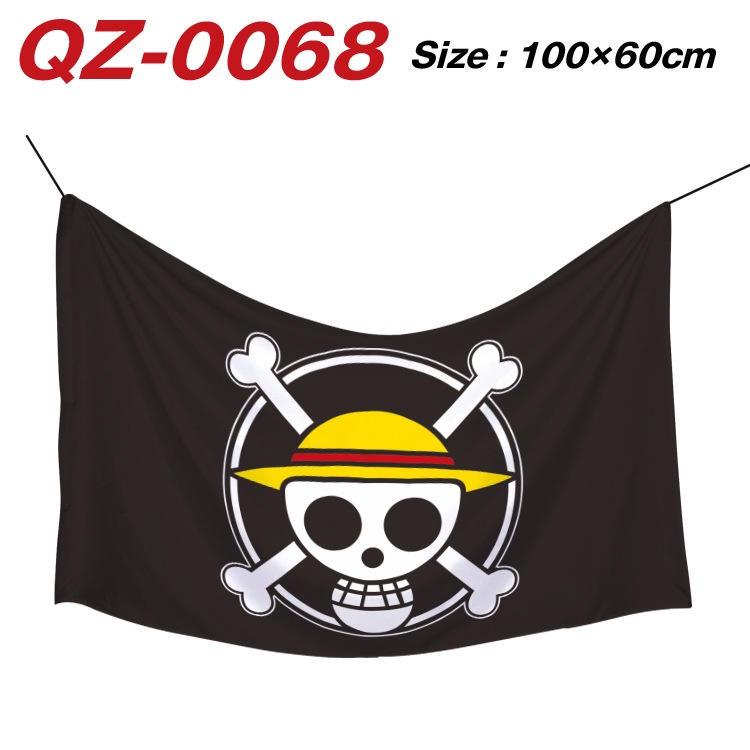 Jason ONE PIECE Flag Anime Banners Luffy Zoro Cosplay Hanging Flags ...