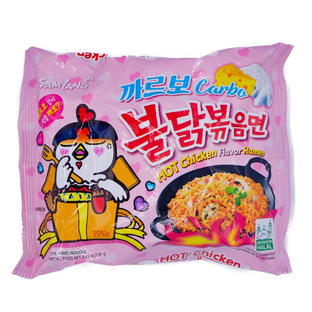 (Unit) HALAL Samyang Ramen Multiple Flavour Carbonara / Cheese Ramyun ...