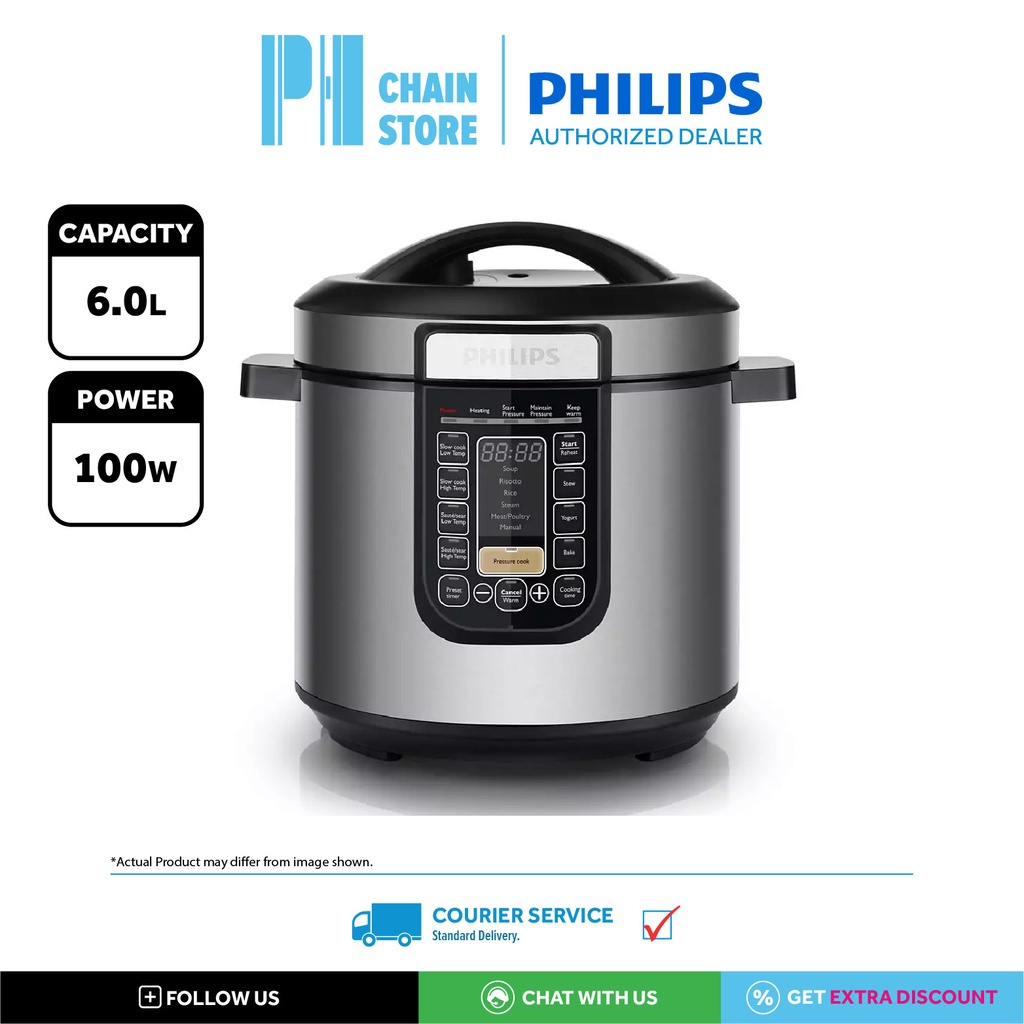 PHILIPS HD2137/62 6.0L VIVA COLLECTION ALL-IN-ONE COOKER | Shopee Malaysia
