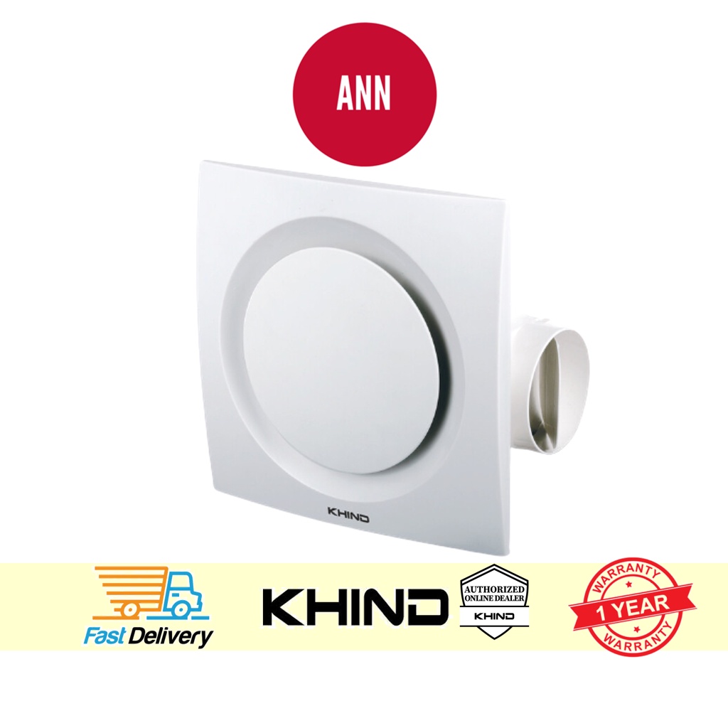 Khind VF102 10 Inch Ventilation Fan Ceiling Exhaust Fan Kipas Ekzos 排气扇 ...