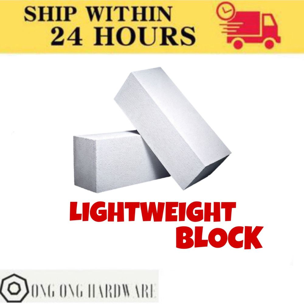 Lightweight Block Brick Batu Ringan 600 x 200 x 100mm 轻砖[1 PC] STARKEN ...