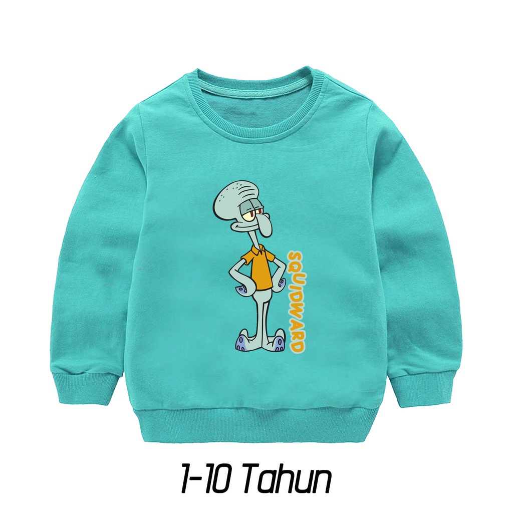 KATUN Squidward Children's Sweater Squidward Children's Clothes Cotton ...