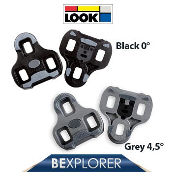 LOOK CLEATS KEO GRIP Black (0° Float) , Grey (4.5° Float) [100% Genuine ...