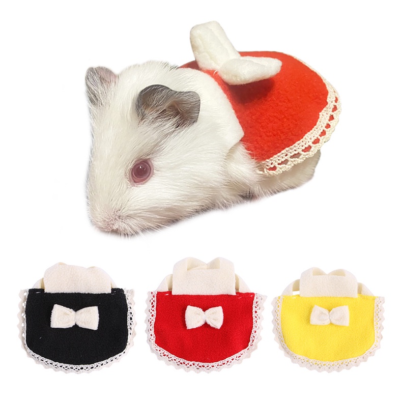 Hamster clothes Multi-colored bow cute small squirrel mini pet clothes ...