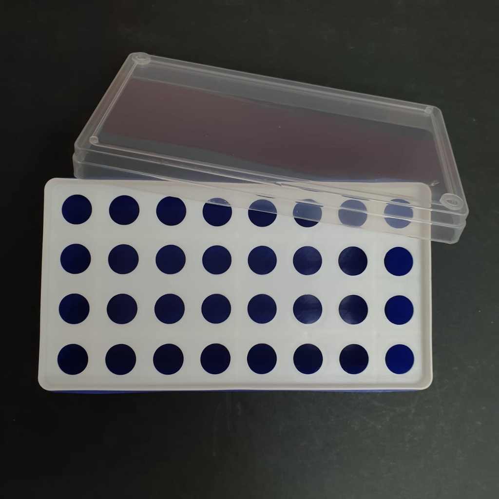Microcentrifuge box rack 1.5ml / 5ml centrifuge Tube Storage Box (100 ...
