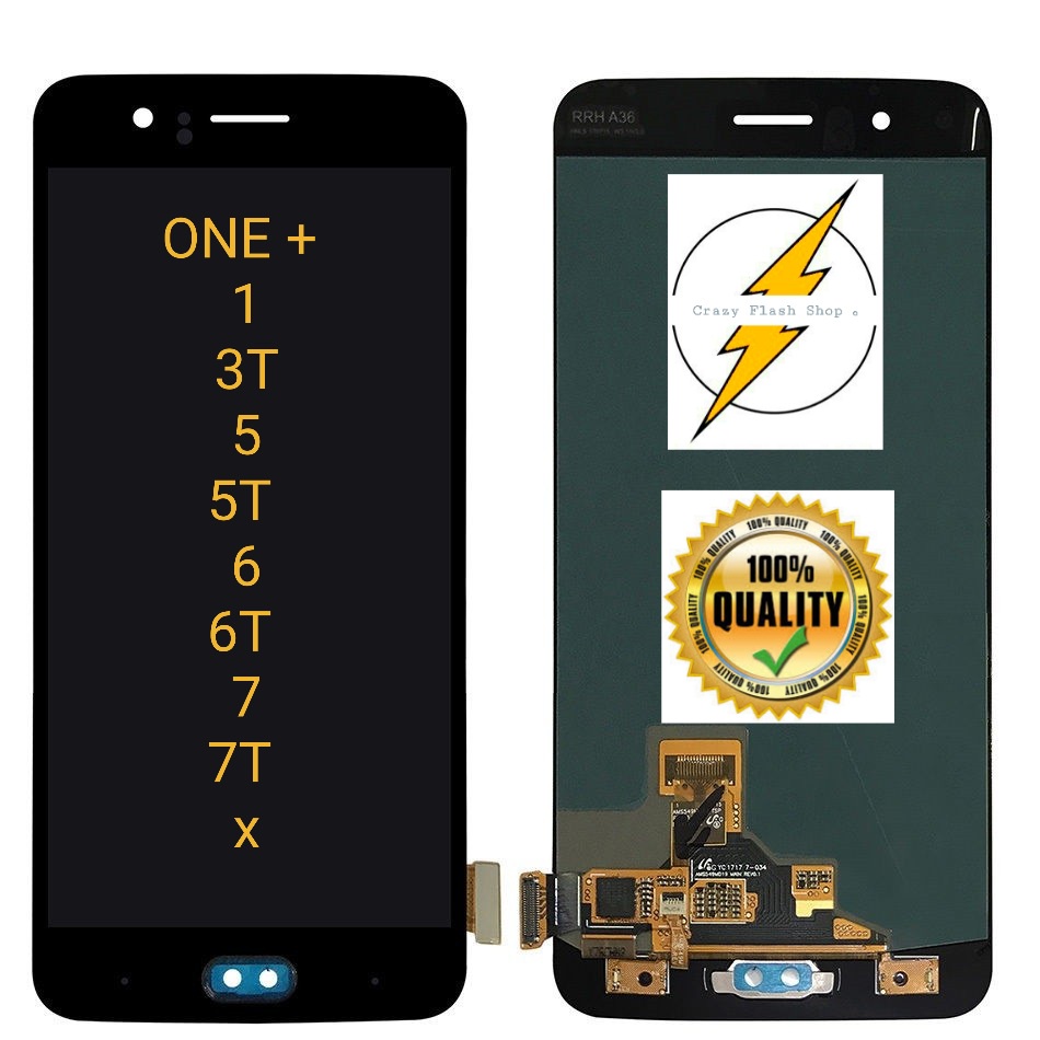 One Plus 1/ 3/3T / 5 / 5T / 6 / 6T / 7 / 7T / 8 / 8T / X LCD Touch Screen Digitizer | Shopee ...