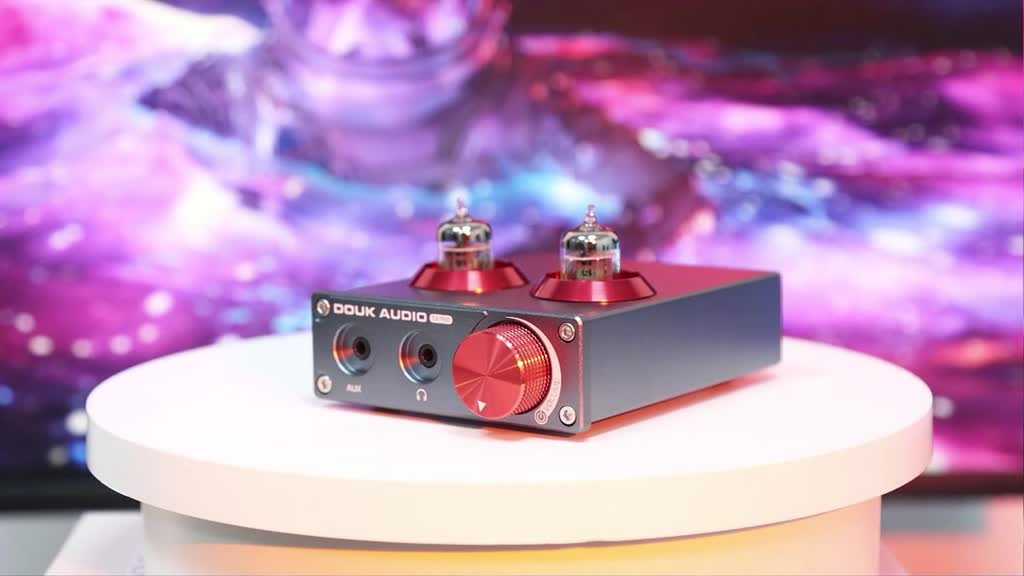 Douk Audio T4 PRO Mini 5654 Vacuum Tube Phono Preamp Home Stereo Audio ...