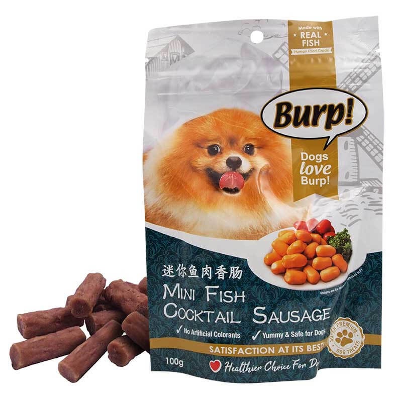 Burp Mini Fish Cocktail Sausage (100g) | Shopee Malaysia