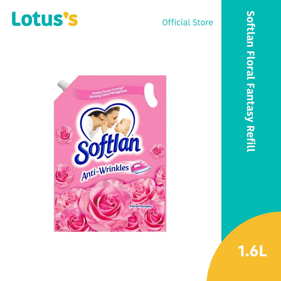 Softlan Floral Fantasy Refill (1.6L) | Shopee Malaysia