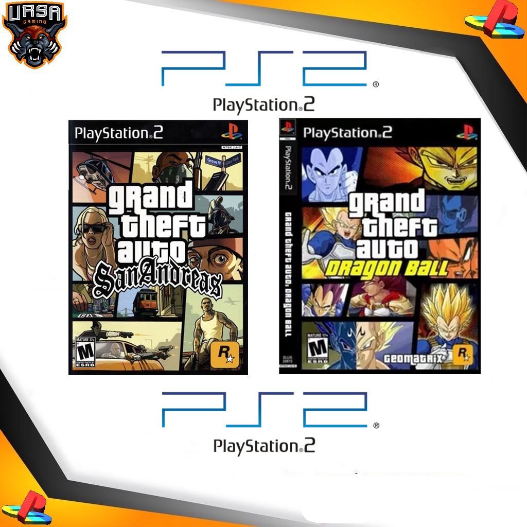 🔥PS2🔥 Grand Theft Auto SA - Vegeta Mod / Grand Theft Auto - San Andreas ...