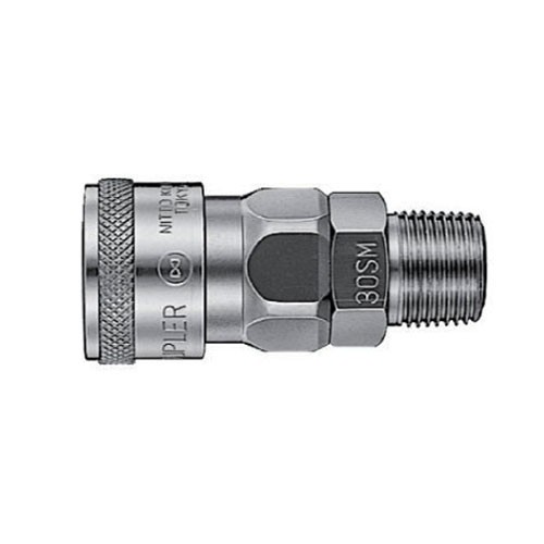 Genuine 30SM Nitto Air Quick Coupling Size: 3/8" Male Thread | Nitto Kohki Hi Cupla (Made In ...