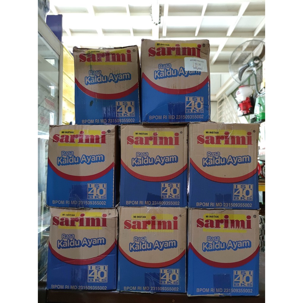 Sarimi Instant Noodles With Chicken Broth Flavor (1 Carton Contains ...
