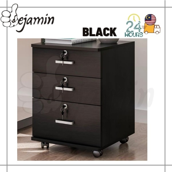3 Tier Office Cabinet Drawer File Cabinet with 3 Lock Office Furniture ...
