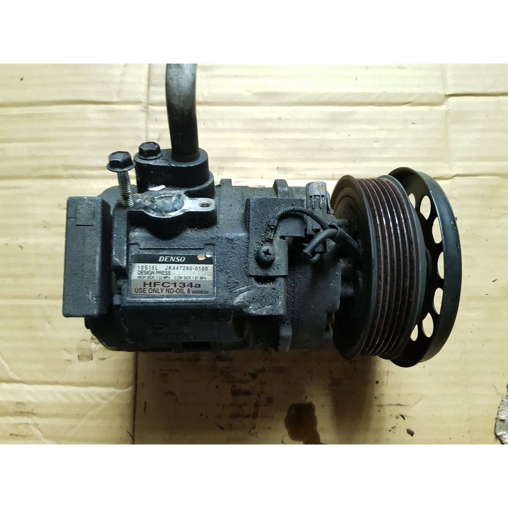 Original Denso Toyota Corolla Altis 1ZZ AC Air Con Compressor 10S15L ...