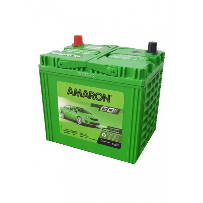AMARON GO NS40(38B20L) CAR BATTERY FREE MAINTENANCE MYVI ALZA BEZZA ...