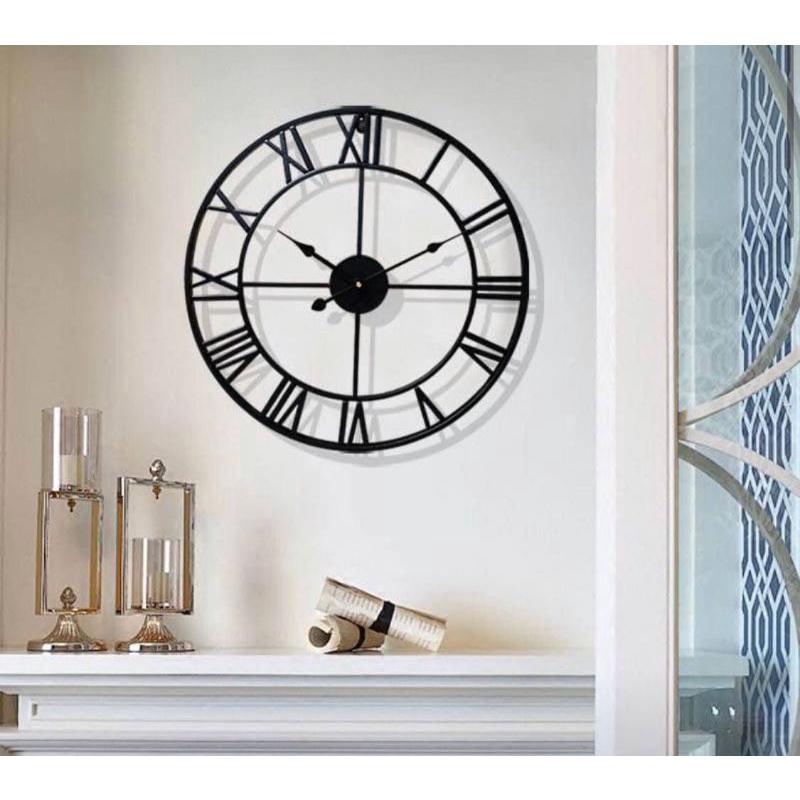 Roman Jam Dinding / Jam Dinding Besi (Ready Stok) | Shopee Malaysia