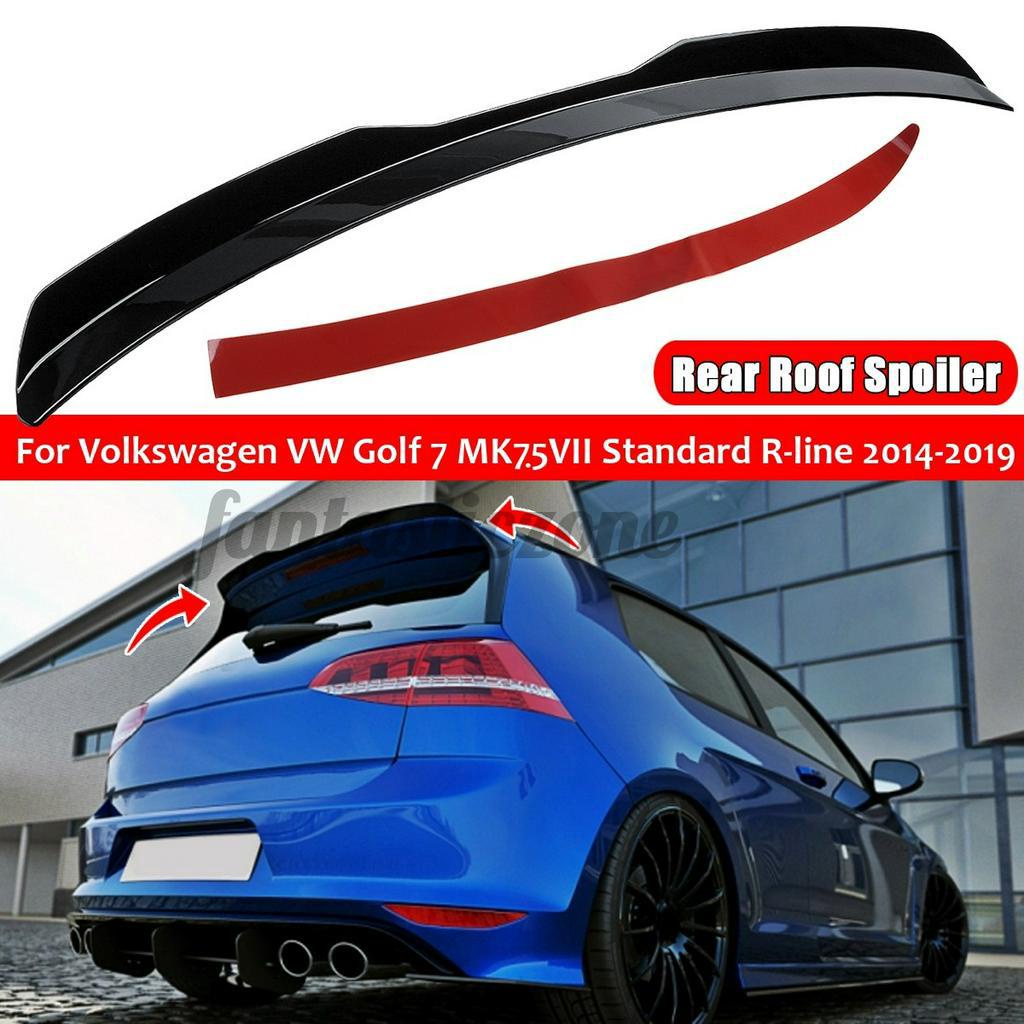 Fantasticzone Rear Roof Spoiler for Volkswagen VW Golf 7 MK75 VII GTI R ...