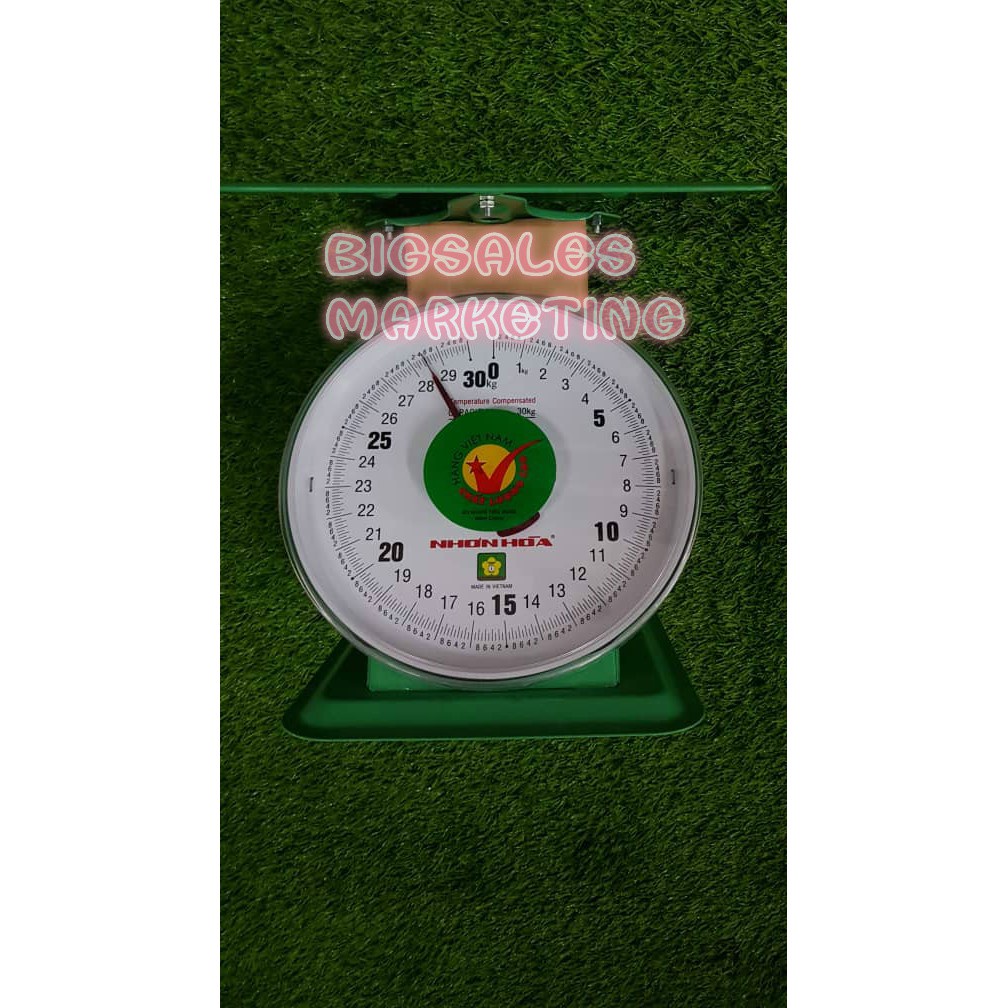 30KG NHONHOA Vietnam Mechanical Weighing Scale/Timbang Berat (Ready ...