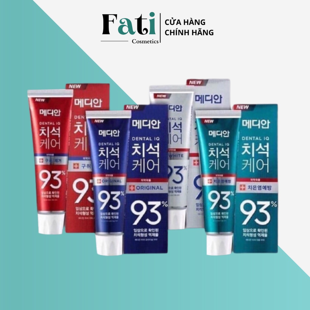 Median Dental IQ 93% Korean toothpaste 120g | Shopee Malaysia