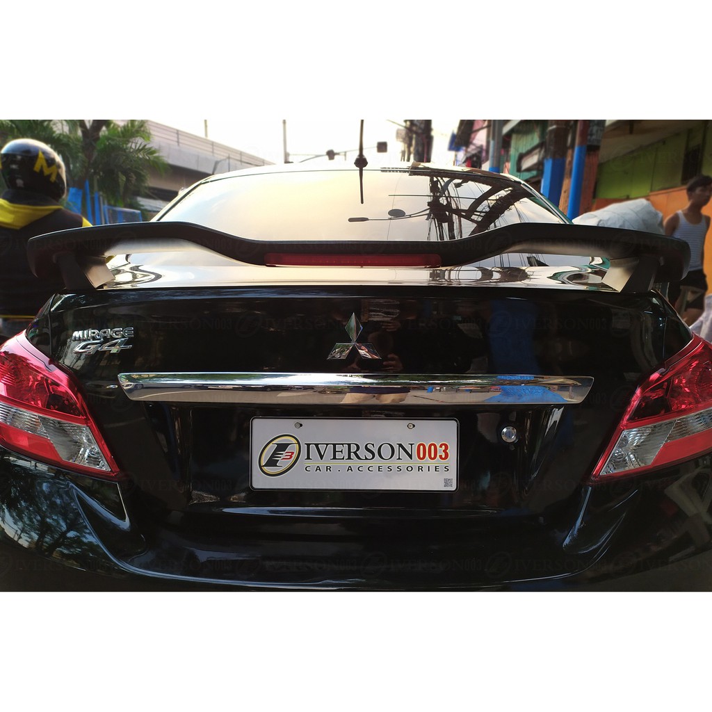 Modulo Spoiler with 3rd Brakelight for Mitsubishi Mirage G4 | Shopee ...