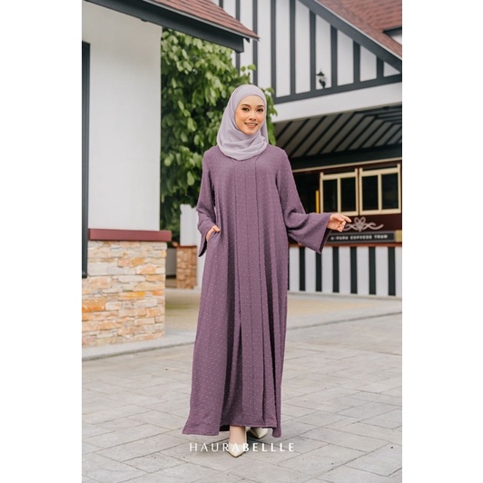 [ORIGINAL] ready stock ARYA ABAYA BY HAURABELLE | Shopee Malaysia
