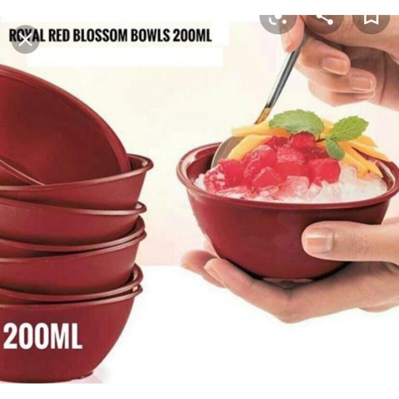 ROYAL RED BOWL 200ML | Shopee Malaysia
