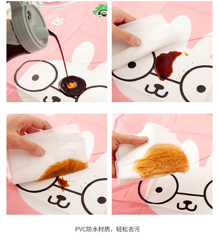 Waterproof Kid Adult Apron PVC Oil / Dirty-Proof Children Paint Draw ...