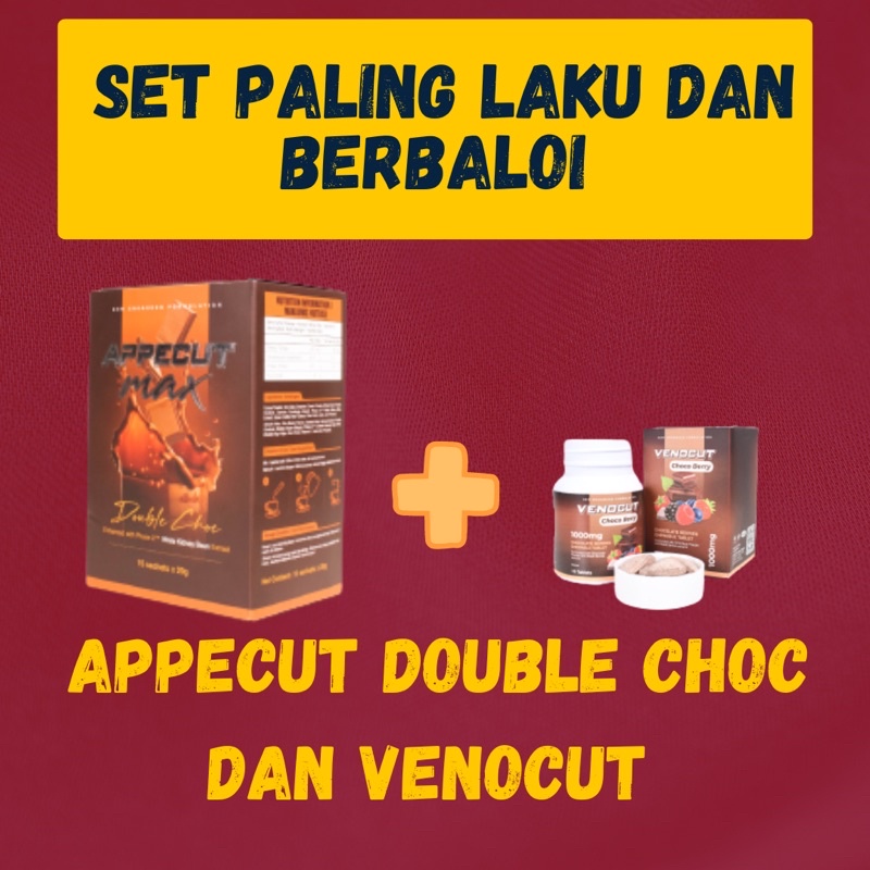 DOUBLE CHOC DAN VENOCUT 💯 ORIGINAL HQ | Shopee Malaysia