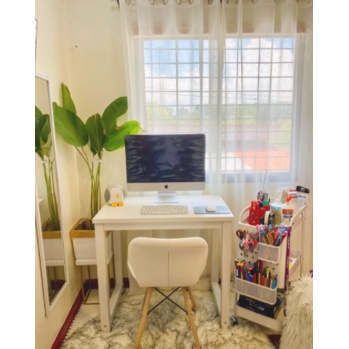 Minimalist Home Office Desk Table (80cm x 50cm x 74cm) 2ft 8in x 20in x ...