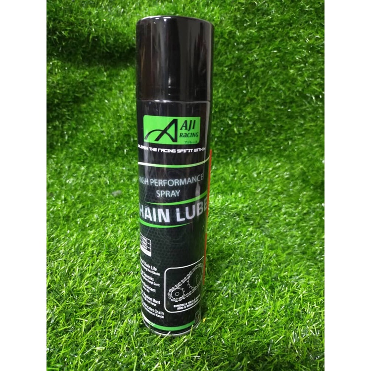AJI RACING CHAIN LUBE SPRAY 330ML 100% ORIGINAL MINYAK RANTAI AJI ...