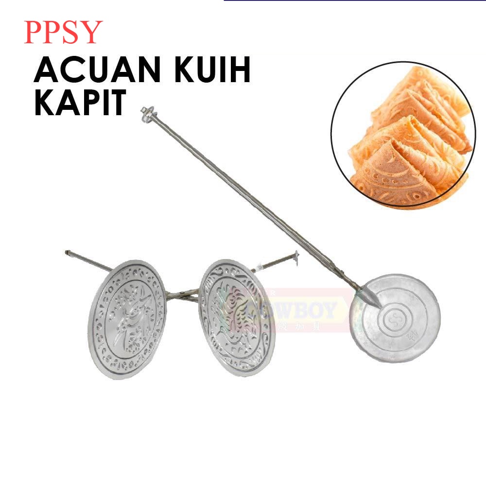 biskut raya!biscuit! Acuan Kuih Kapit 4 1/2 (S) Love Letter Mould Lengh ...